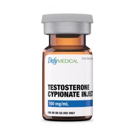 Testosterone Cypionate 100mg/ml (Grapeseed Oil) 5mL | Defy Medical